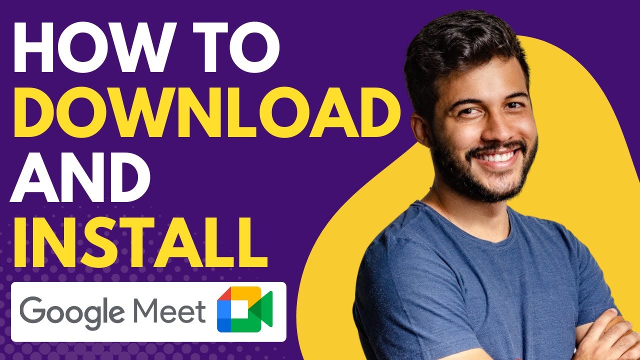 How to Download and Install Google Meet on PC - EASY STEP BY STEP GUIDE ...