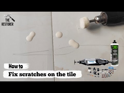 How To Repair A Scratch On Ceramic Tile