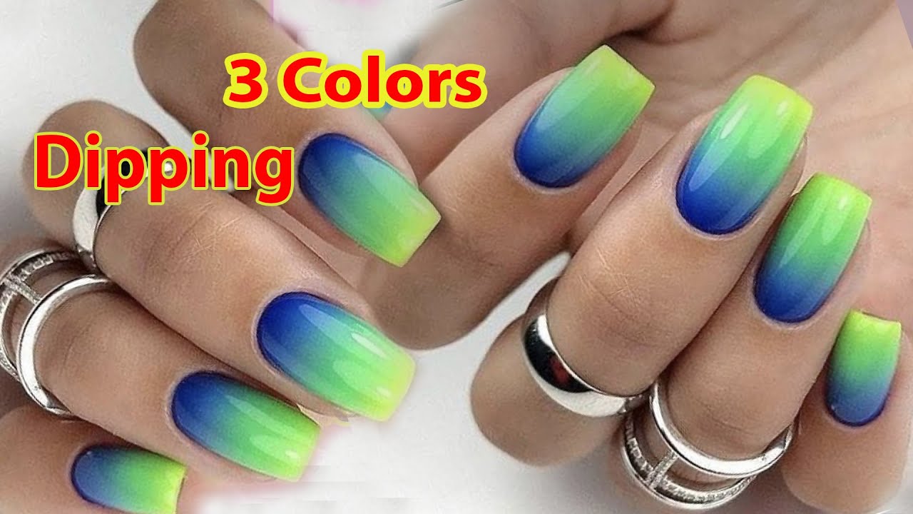 Dipping 3 Colors - Cách Làm Bột DIP 3 Màu - YouTube