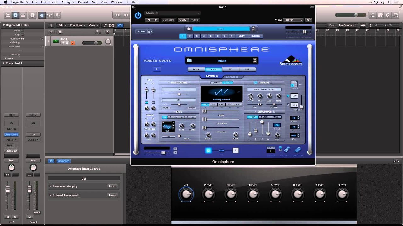 Audiotuts+ Complete Logic Pro Walkthrough Part 7: Smart Controls - YouTube