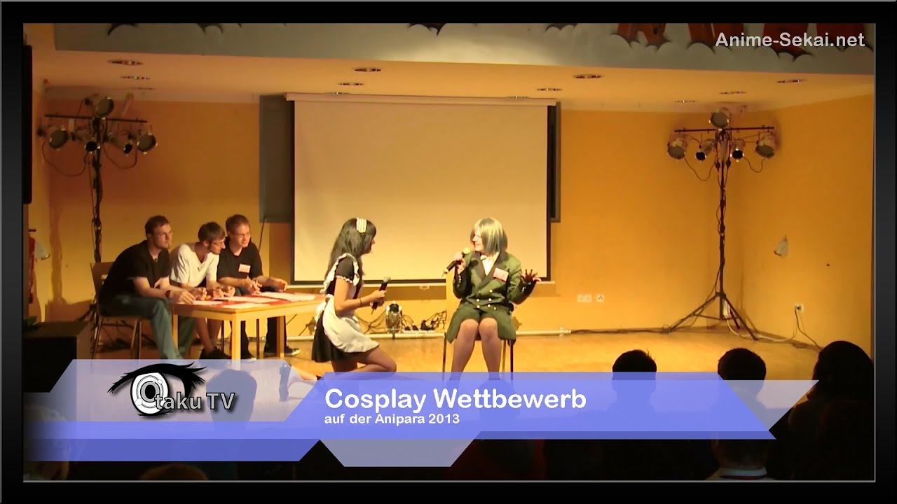 Cosplay Wettbewerb - Anipara 2013 (OtakuTV) - YouTube