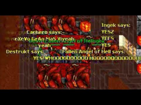 Old Tibia Movies - Annihilator in Calmera (Cachero, Ingek, etc..) - YouTube
