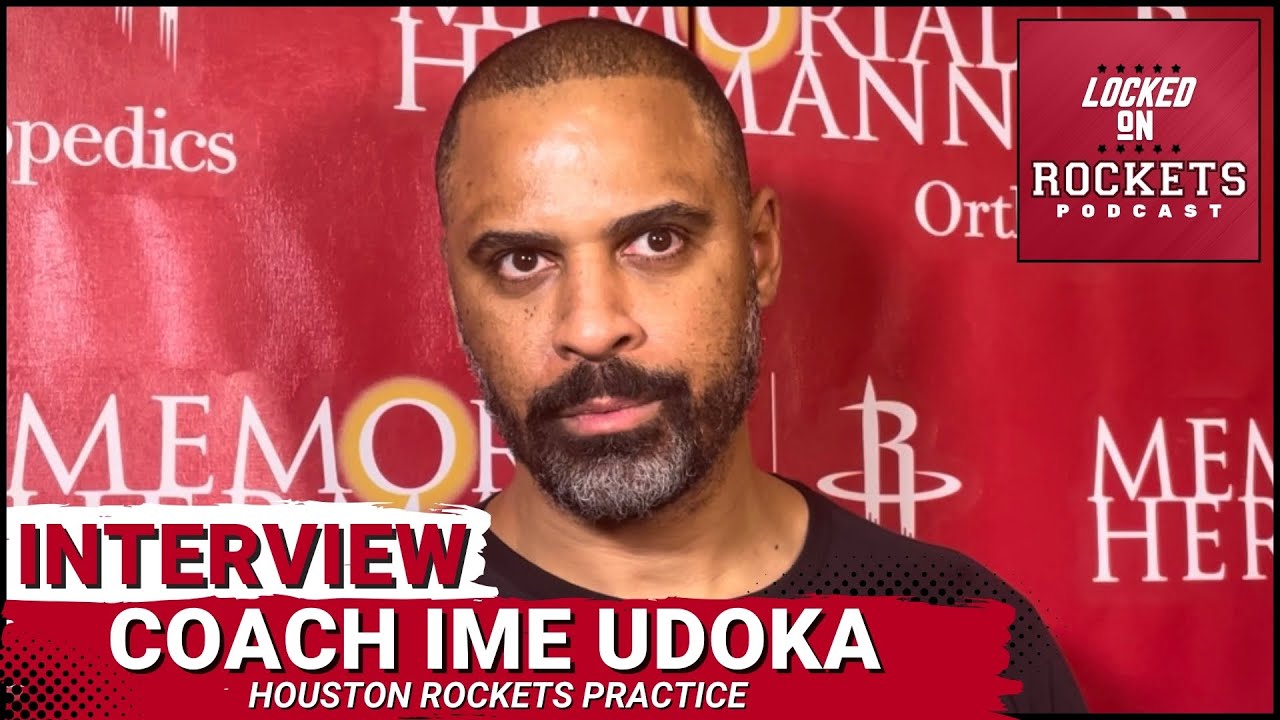Ime Udoka | Houston Rockets Practice | 2023-2024 NBA Season - YouTube