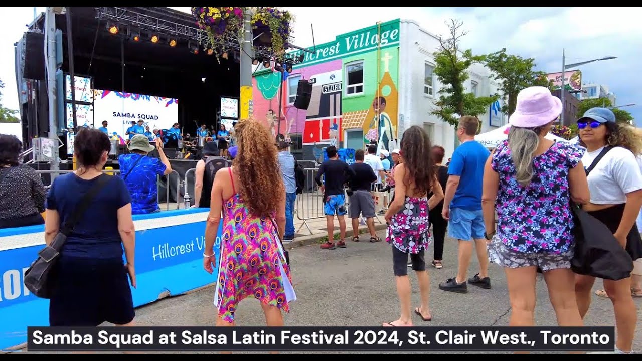 Samba Squad at Salsa Latin Festival 2024, St Clair West , Toronto # ...