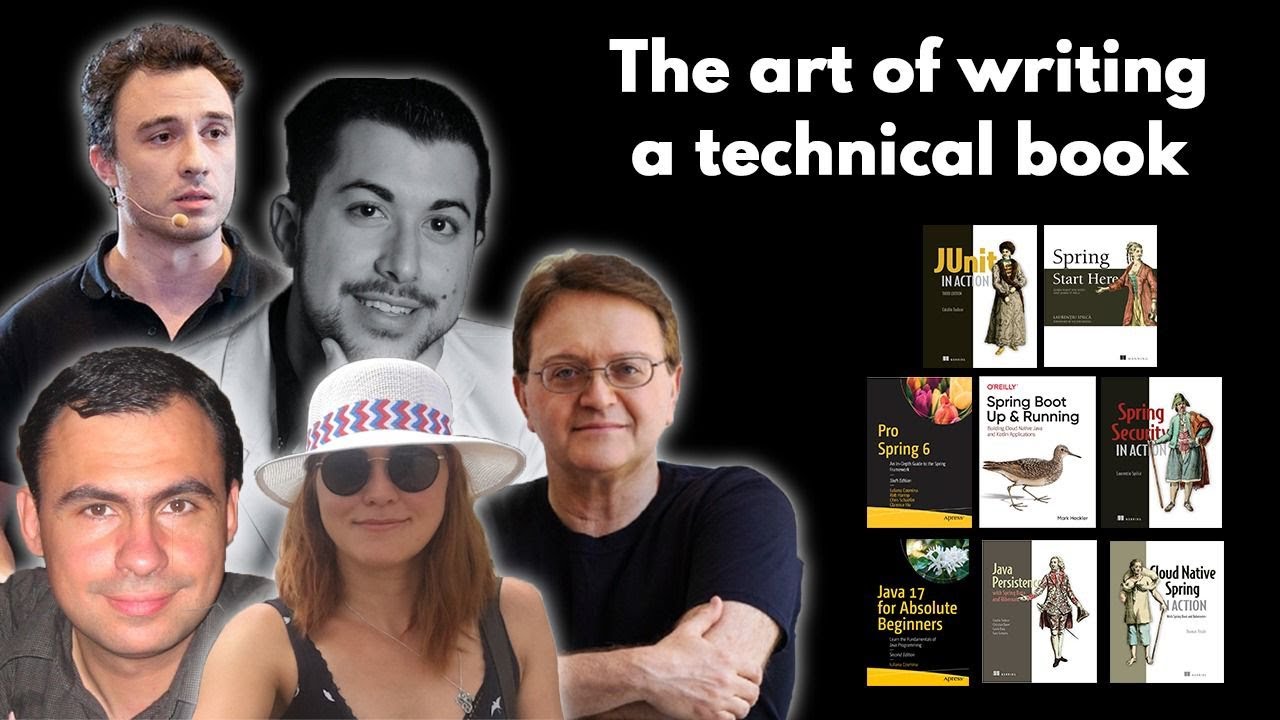 The art of writing a technical book - YouTube