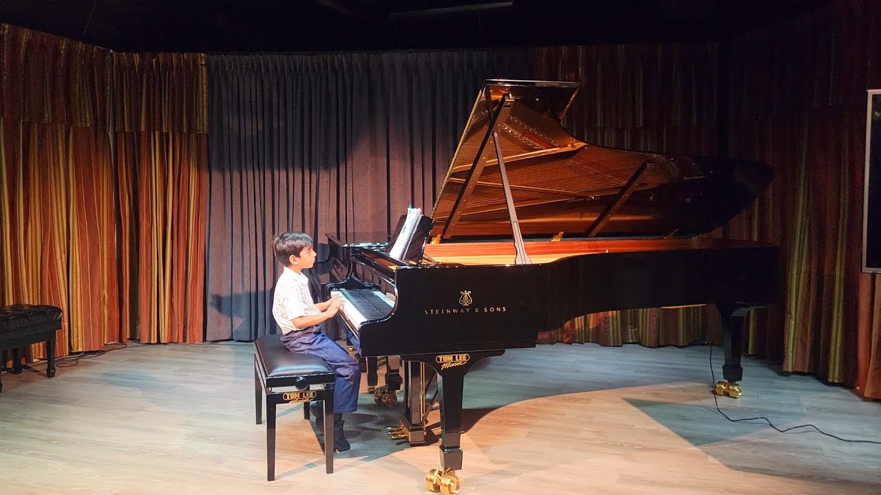 First time recital for Rohan J. - YouTube