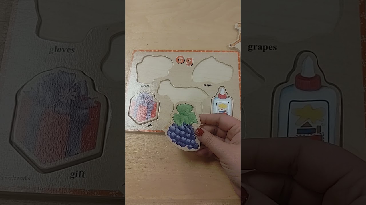 Letter "G" Puzzle activity - YouTube
