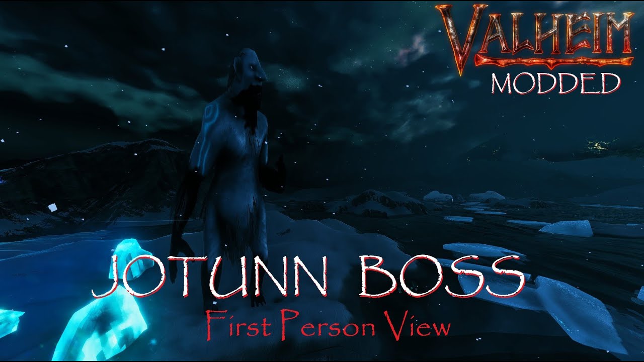 Valheim - Jotunn Boss // Modded // NoDeath - YouTube