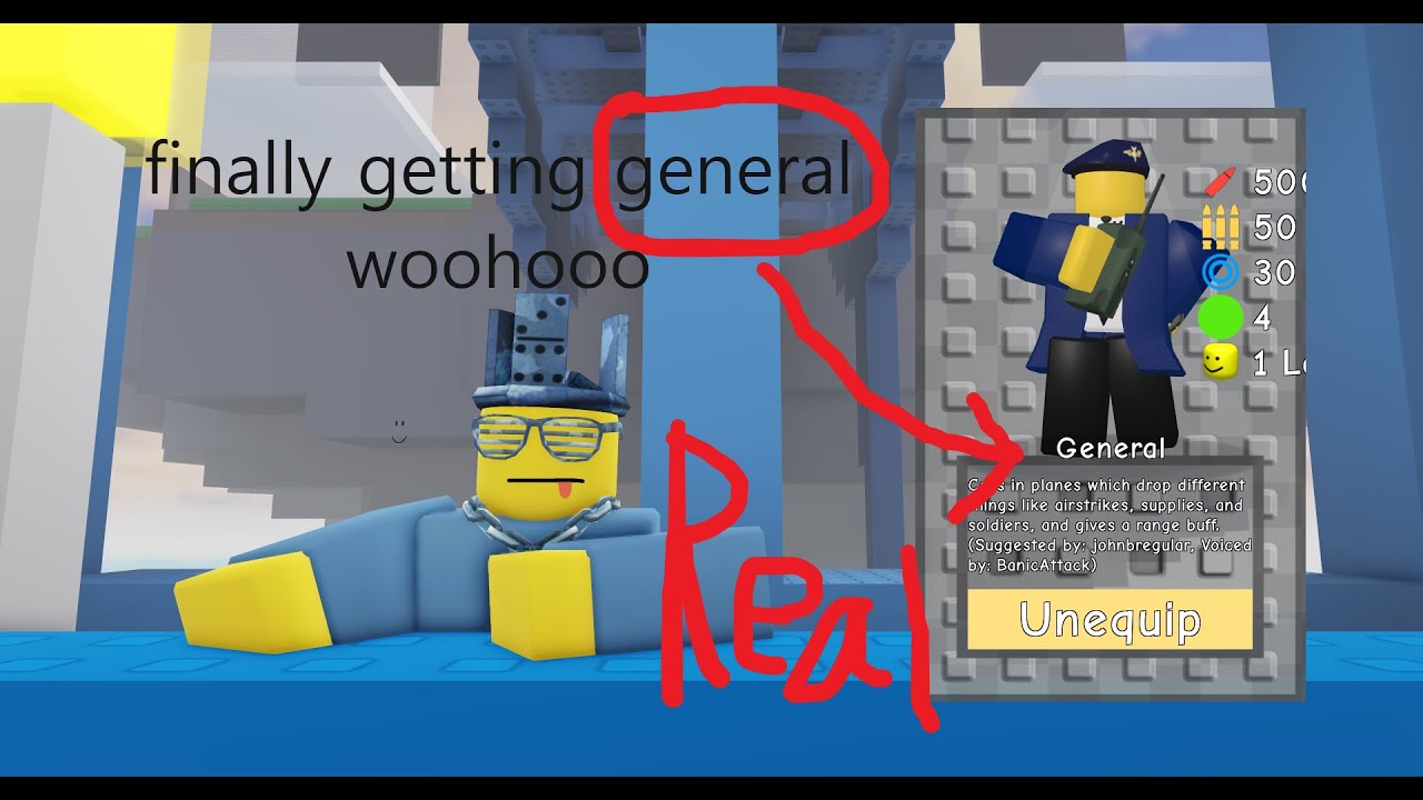[Doomspire Defense] getting general after grinding the event 24/7 - YouTube