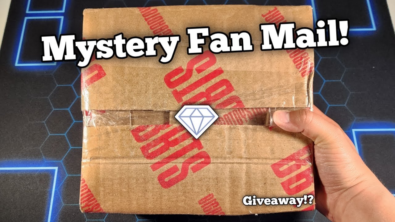 First Ever Fan Mail Opening + Giveaway!? - YouTube