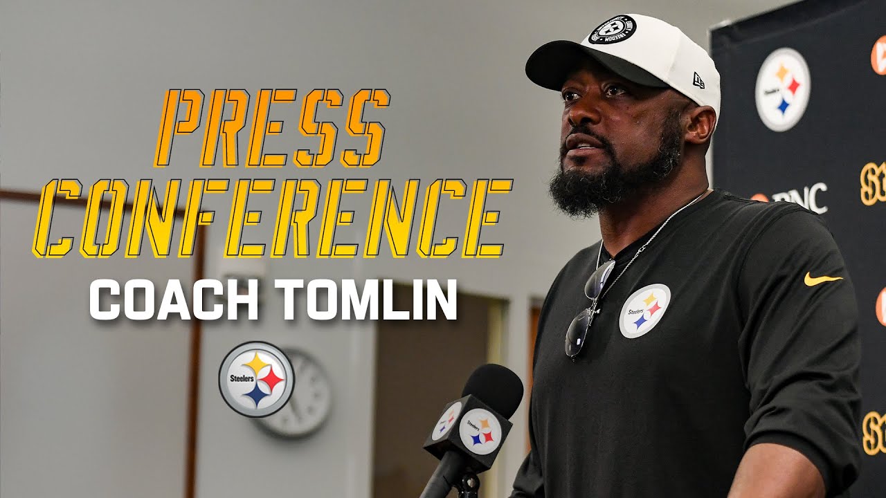 Coach Mike Tomlin Press Conference (July 26) | Pittsburgh Steelers ...