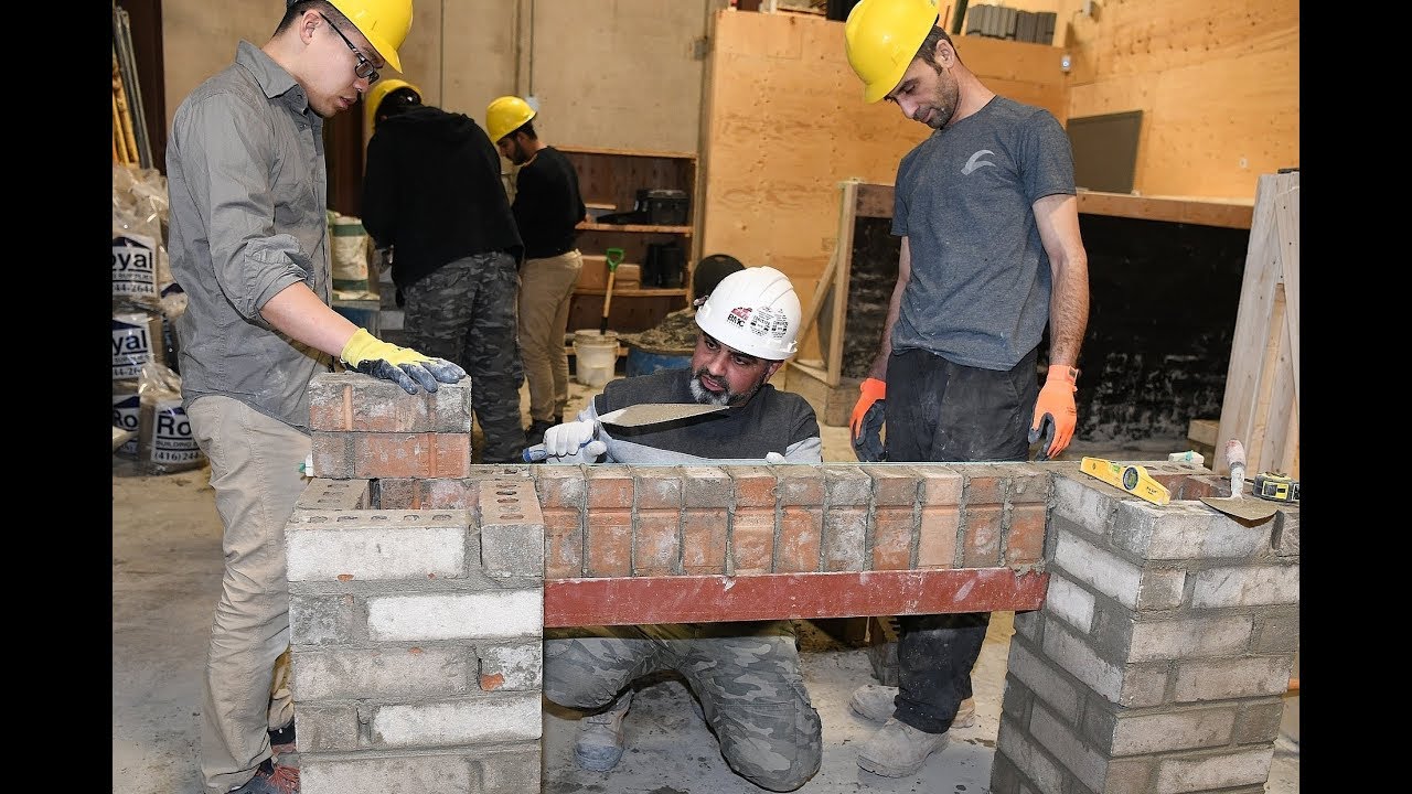 Brick Laying Trade Training - YouTube