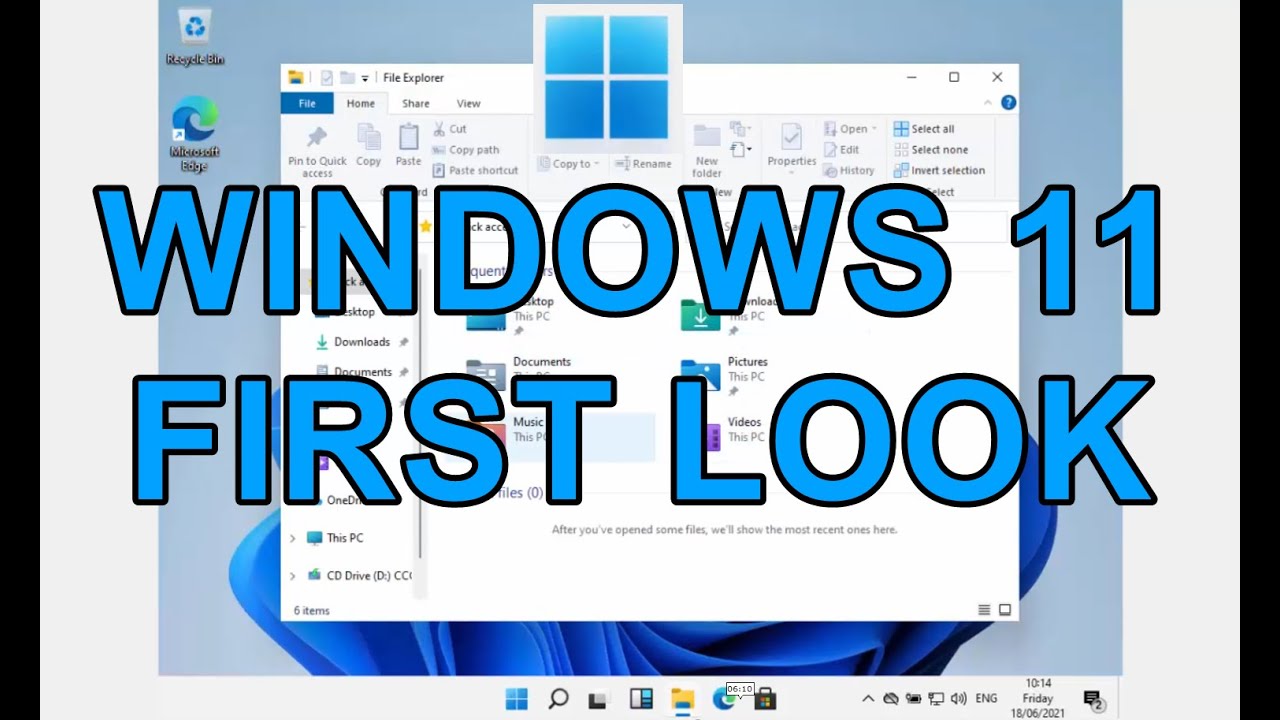 Windows 11 Preview - First Look at Microsoft's New System which is due ...