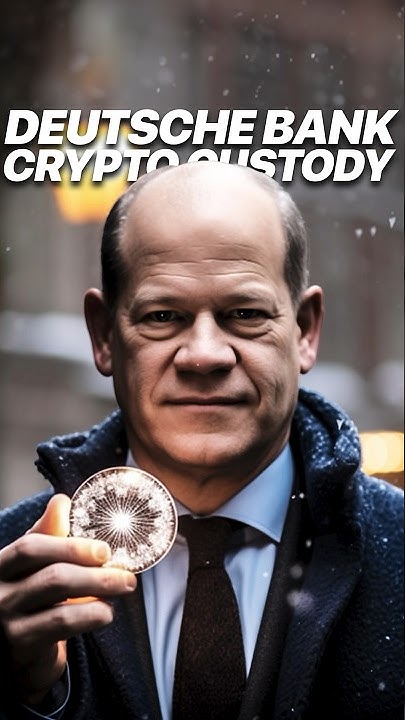 Deutsche Bank Ventures into Crypto Custody Services #deutschebank # ...