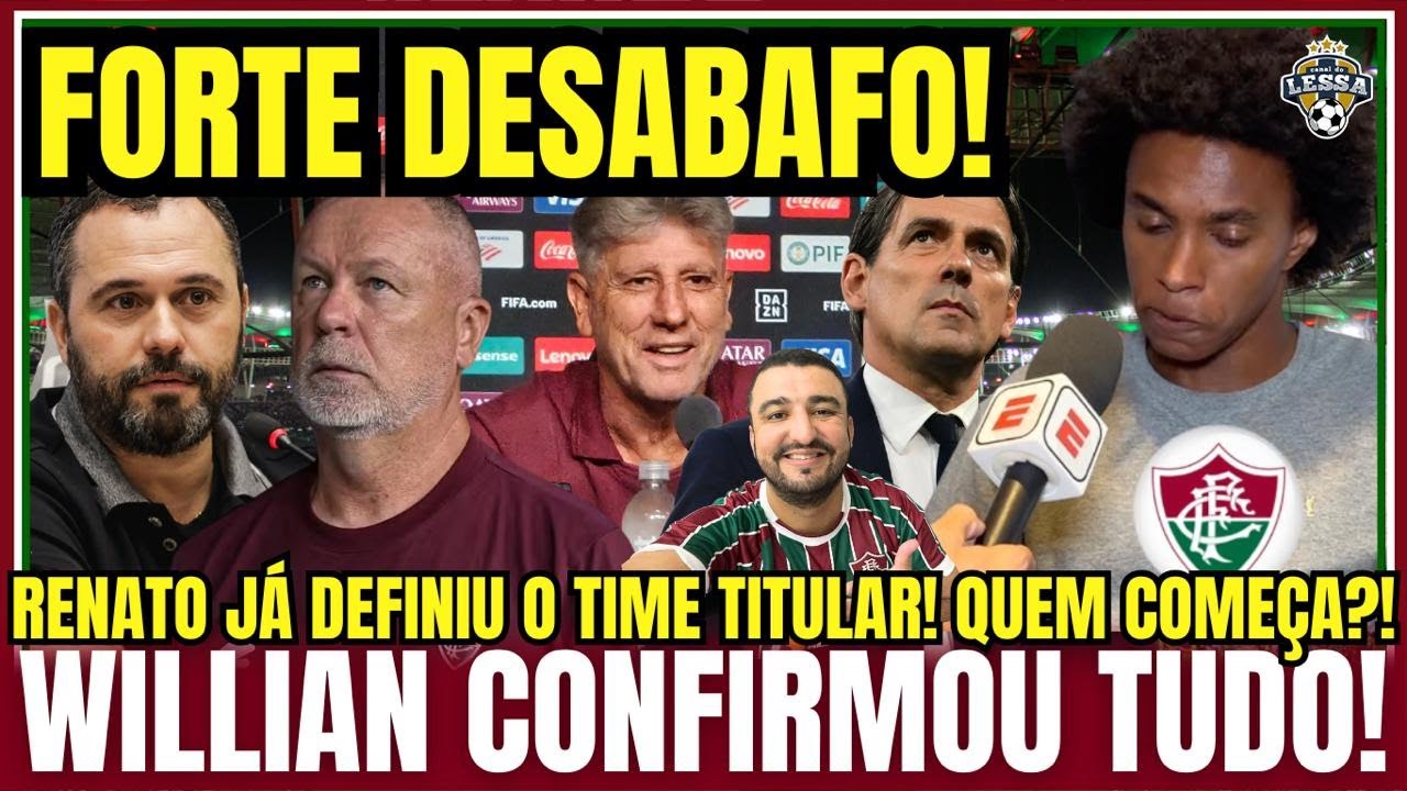 🚨DESAFIOU GERAL! RENATO FAZ FORTE DESABAFO E PEDE VALORIZAÇÃO! TIME ...