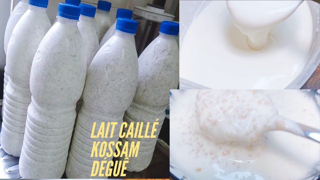 🌸Comment faire le meilleur LAIT CAILLÉ// Déguê // KOSSAM COUSCOUS ...