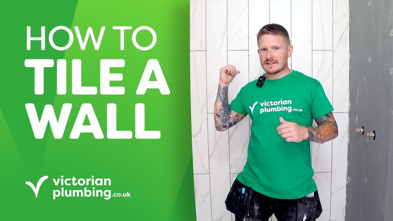 How to Tile a Wall | Step By Step Guide! | Victorian Plumbing - YouTube