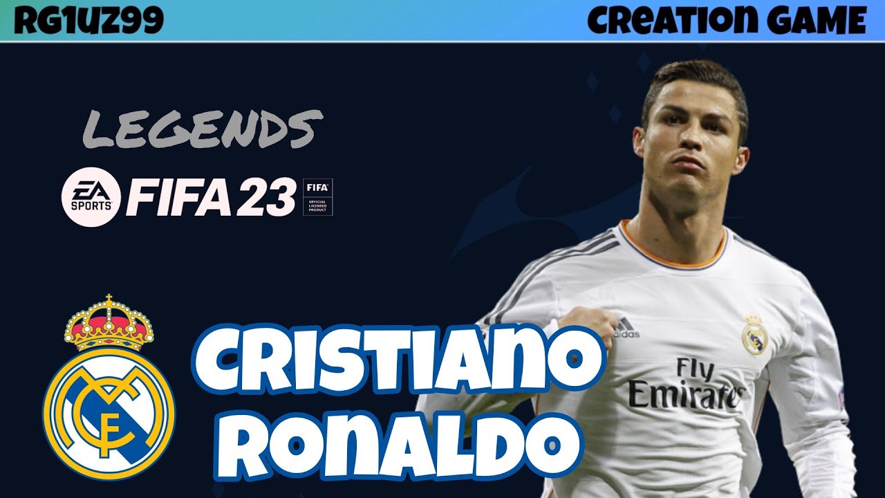 FIFA 23 | HOW TO CREATE CRISTIANO RONALDO ON FIFA 23 | ITA_PS5 - YouTube