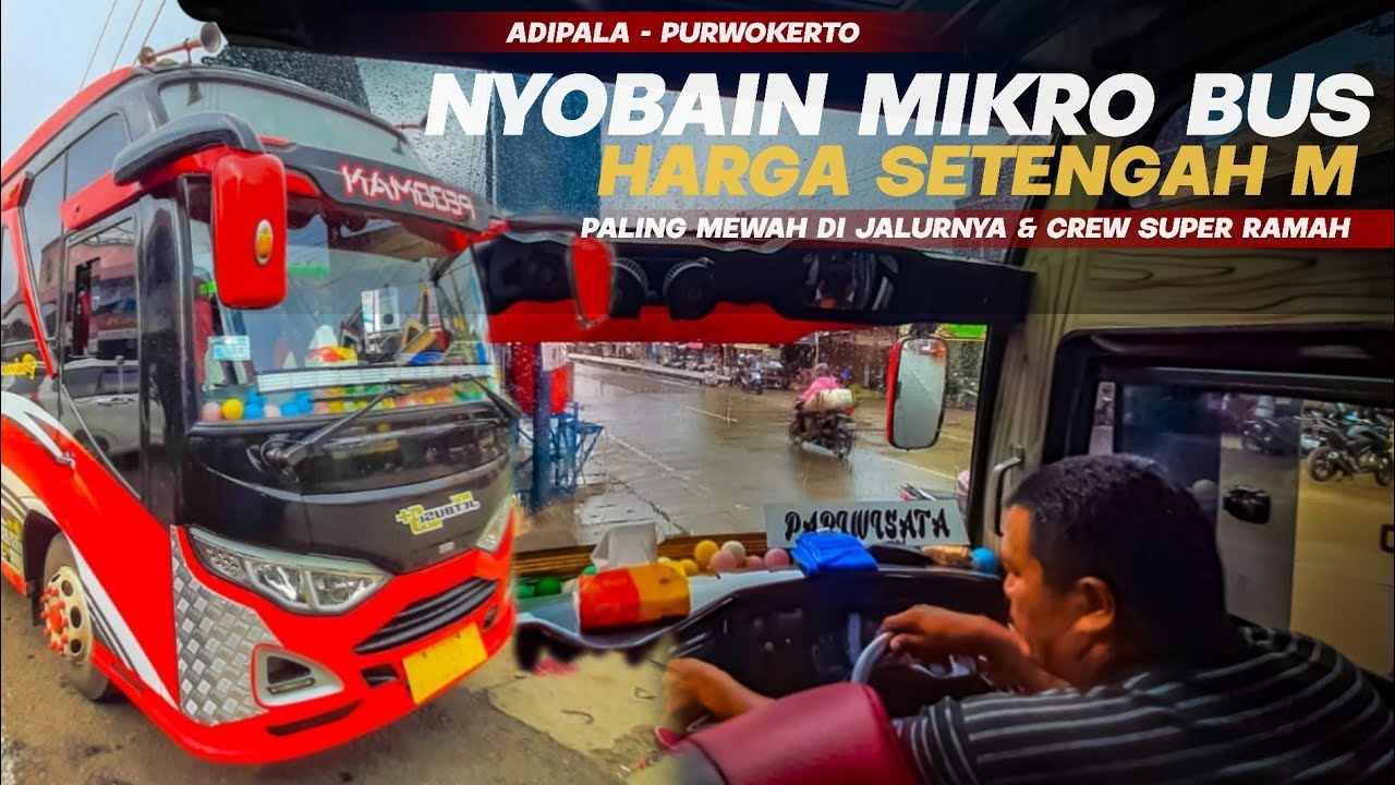 MIKRO BUS 500 JT?? | NYOBAIN MIKRO BUS TERMEWAH DI JALURNYA | CREW ...