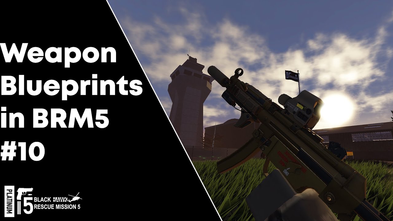 Weapon Blueprints in Blackhawk Rescue Mission 5 #10 (SMG) by The Union ...
