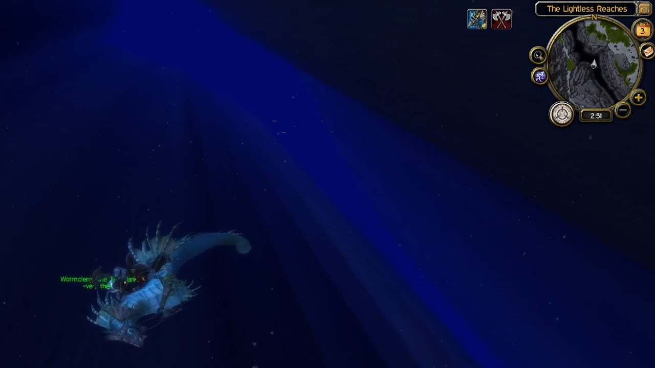 WORLD FIRST vashj'ir lightless-reach deep-trench dark-dive mail-box ...