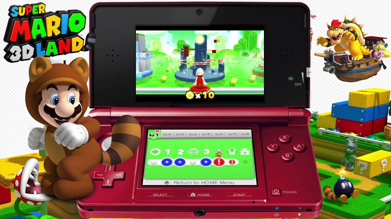 Super Mario 3D Land - Let's Play Part 1 [Nintendo 3DS HQ Capture] - YouTube