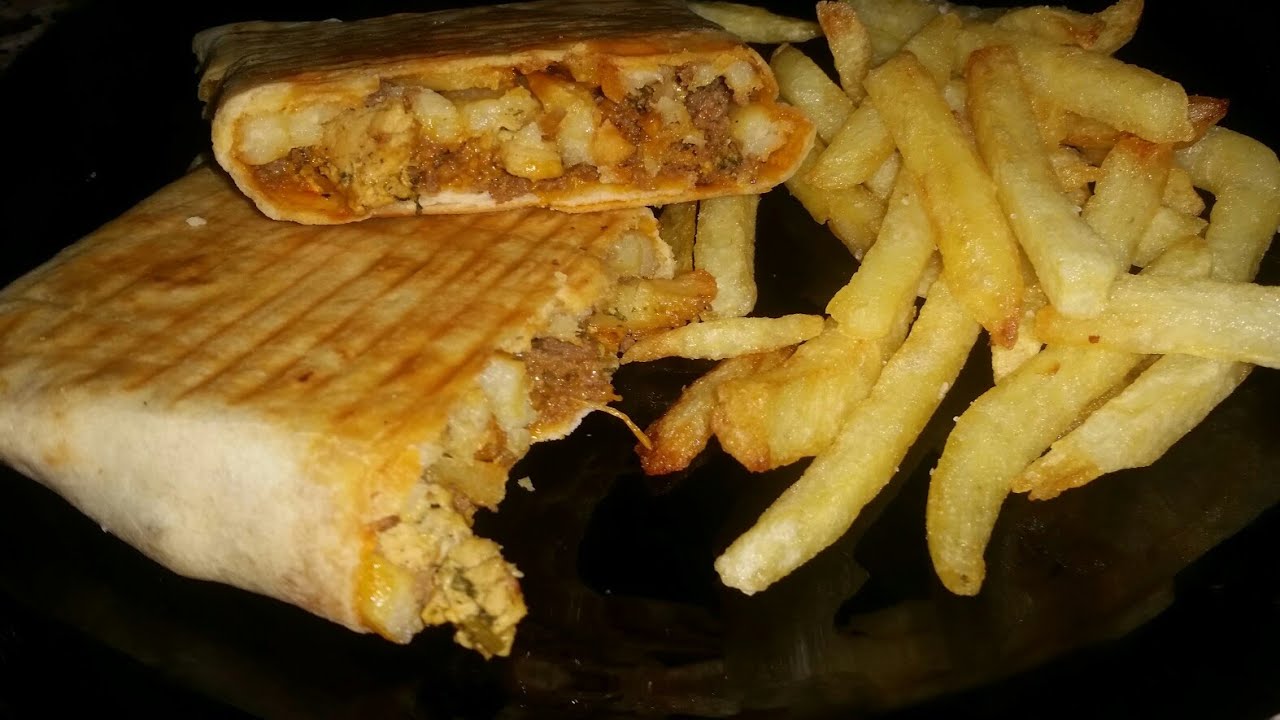 وجدو #طاكوس دزنقة فدار بجميع المراحل ديالوا Tacos mixte😋😋 - YouTube