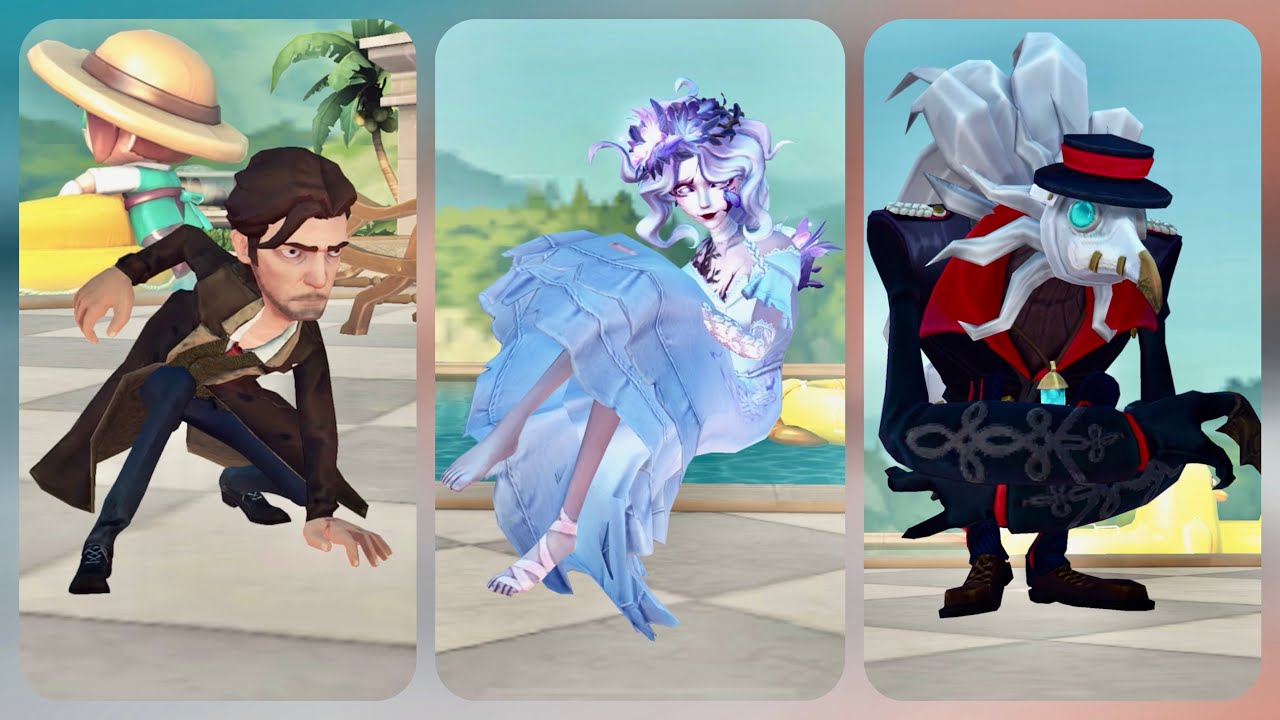 All New Unique “Crouch” Animations Showcase | Identity V - YouTube