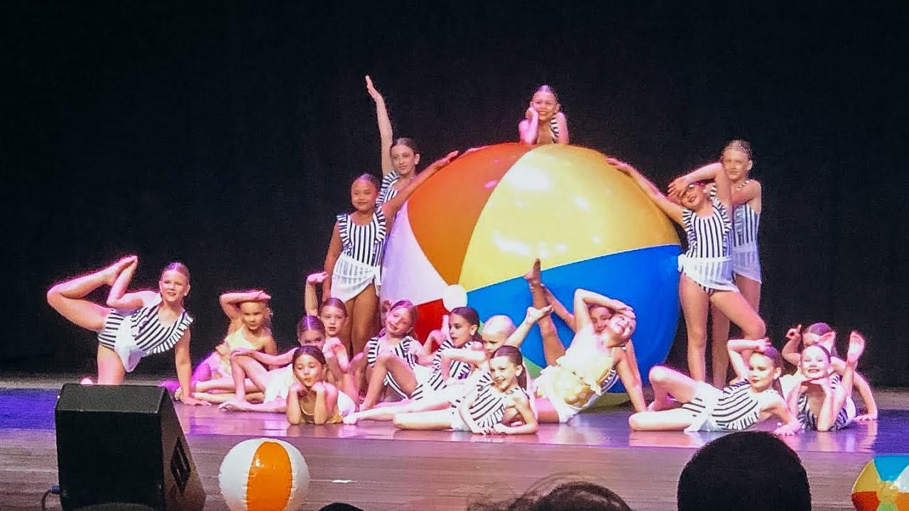 Surfs up large acro recital dance 2022 - YouTube