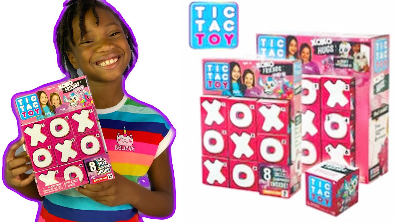 Tic Tac Toy Unboxing! XOXO Friends! - YouTube