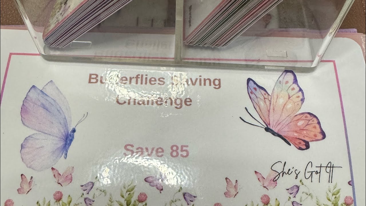 Butterflies Box Saving Challenge & Butterfly Saving Challenge by ...