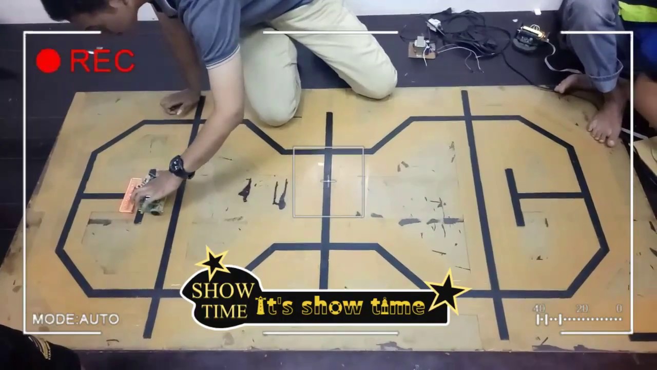 Video Demo Project Line Tracer Mikro - YouTube