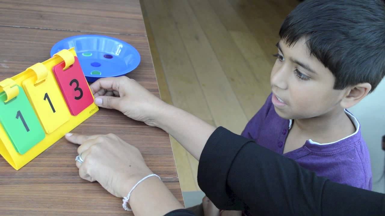 Making two digit numbers using place value arrows - YouTube