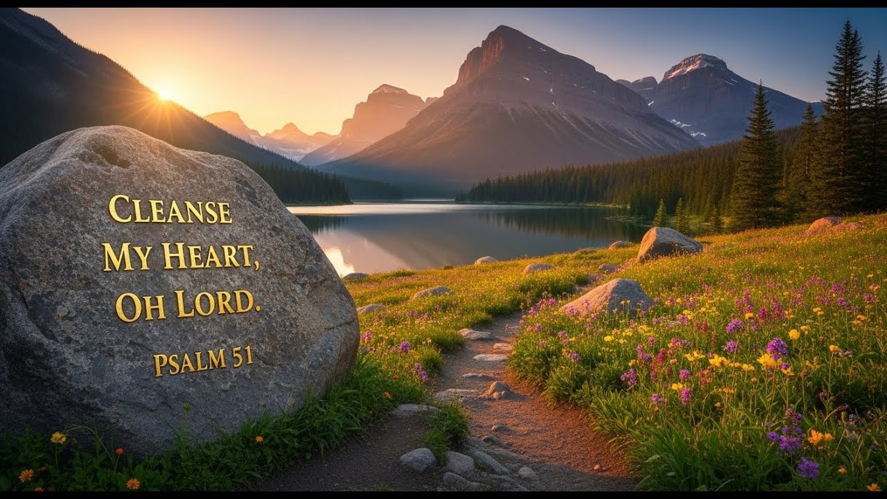 Cleanse My Heart, Oh Lord. A Worship Song Inspired by Psalm 51. Create ...