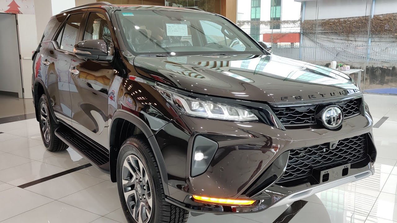 2022 Toyota Fortuner Legender Brown Color | Toyota Full Size SUV 7 ...