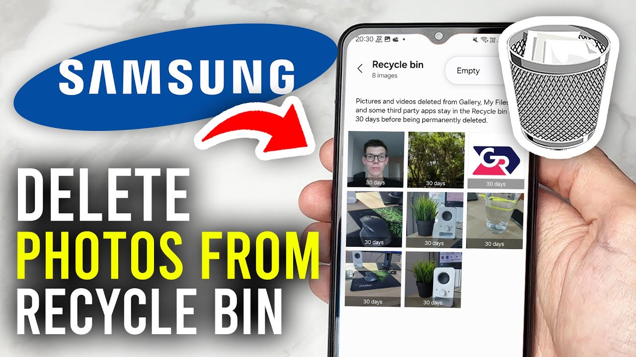 How To Delete Photos In Recycling Bin On Samsung Phone - Full Guide ...