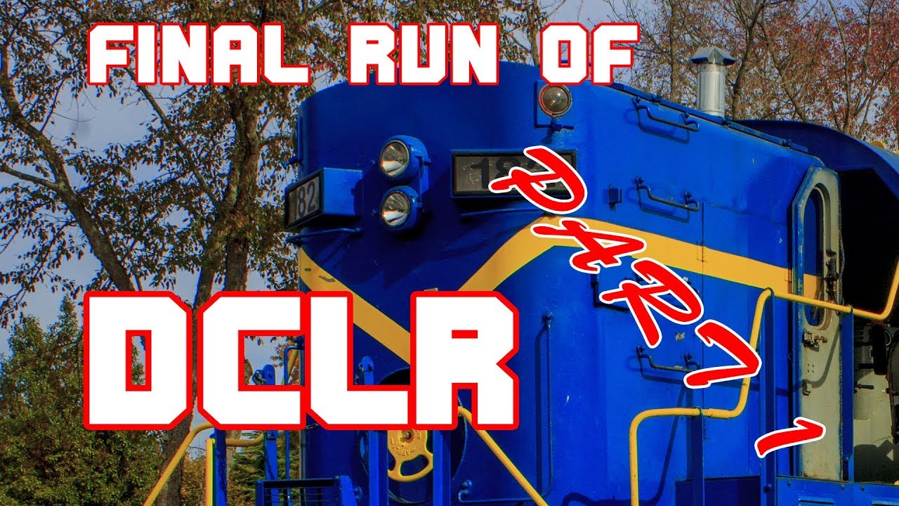 Last Run Of The Delaware Coast Line Railroad To Lewes | Part 1 - YouTube