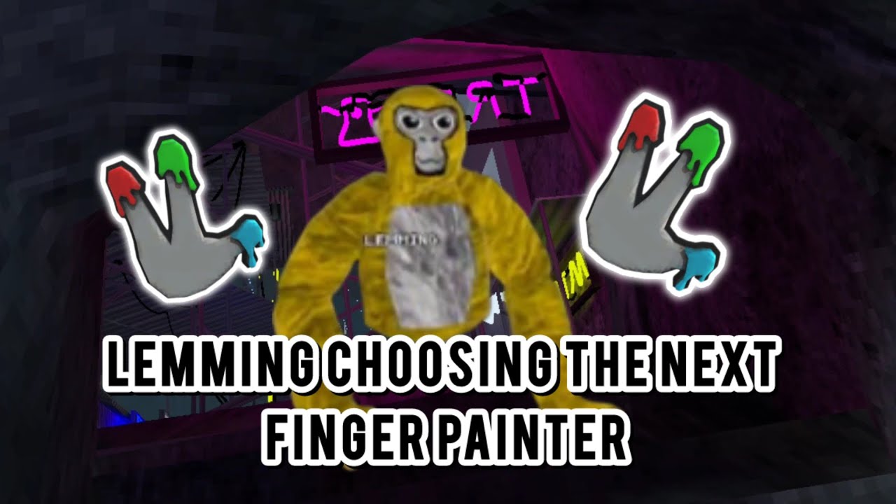 Lemming choosing the next FIGER PAINTER - YouTube