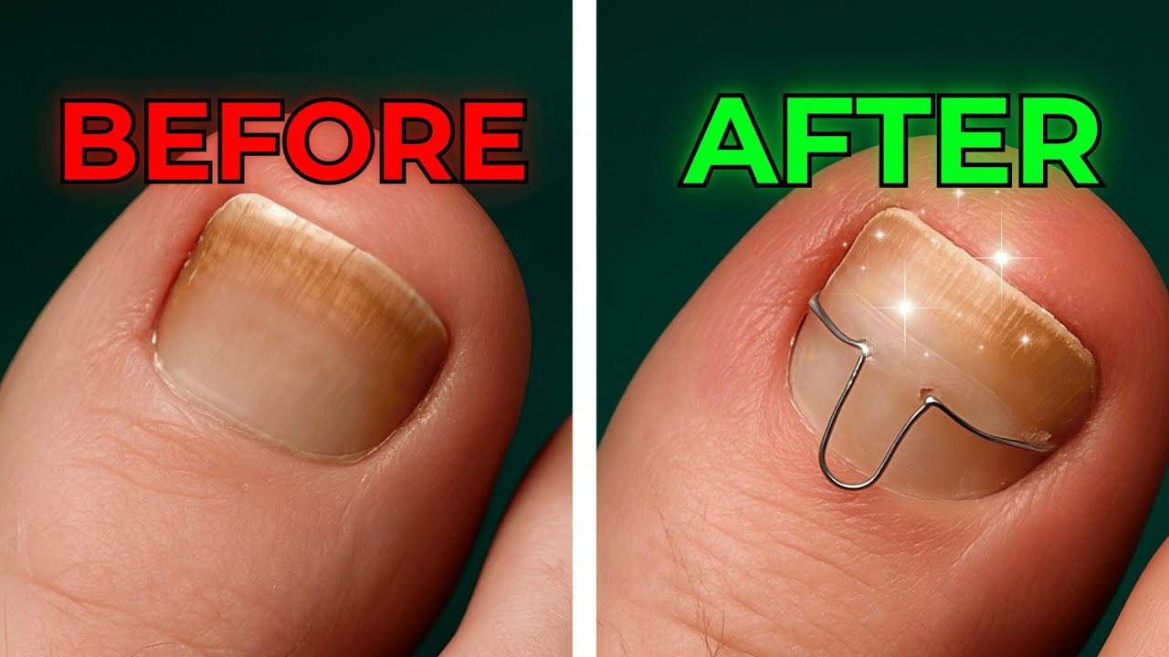 Applying a Nail Brace to prevent an Ingrown Toenail | Podiatrist ASMR ...