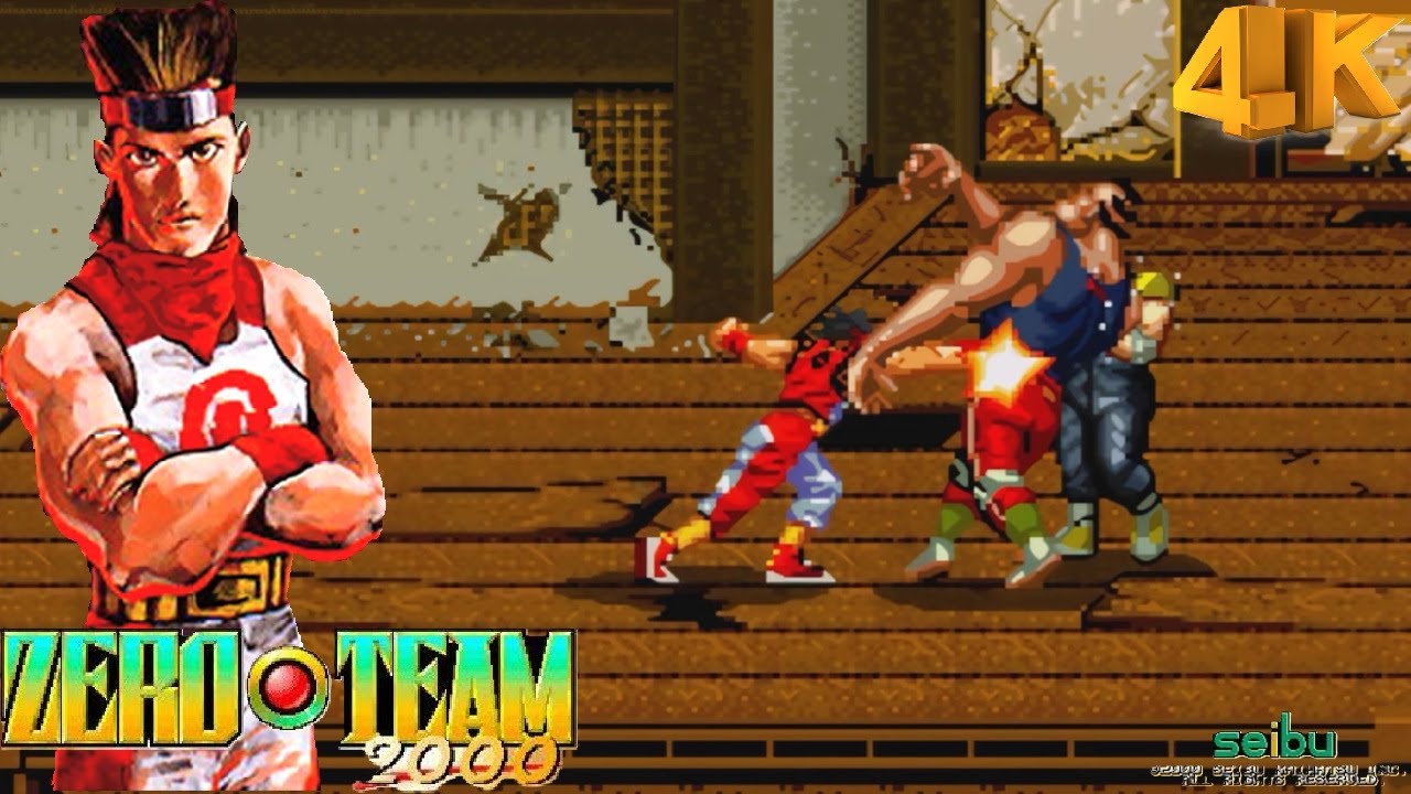 Zero Team 2000 - Ace [Arcade / 1993] 4K 60FPS - YouTube