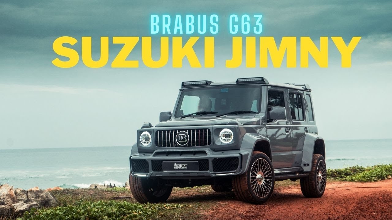 Insane Transformation of Jimny in Kerala | Brabus G63 Conversion ...