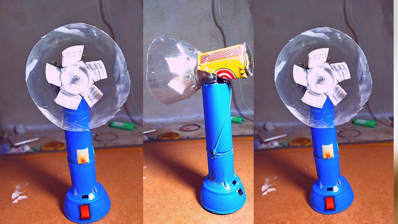 how make a table fan | table fan easy science project #diyproject # ...