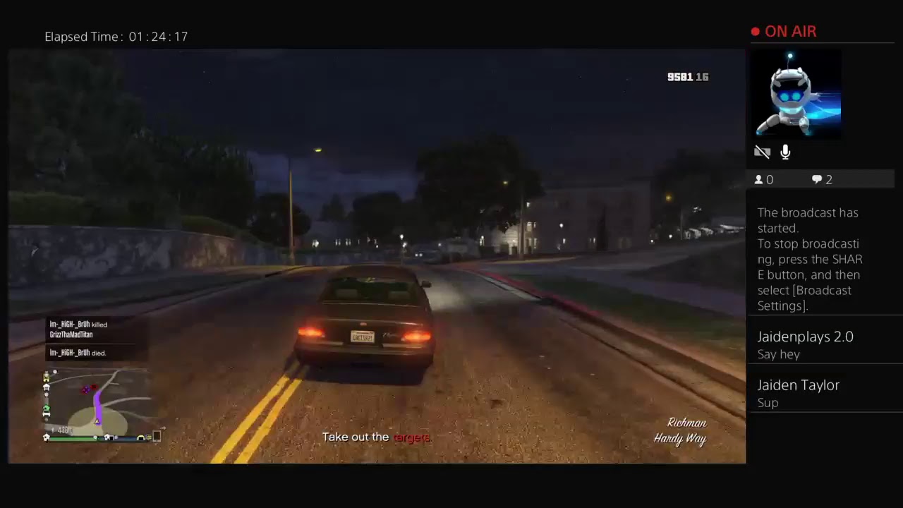 Jaiden_is_LIT100's Live PS4 GTA - YouTube
