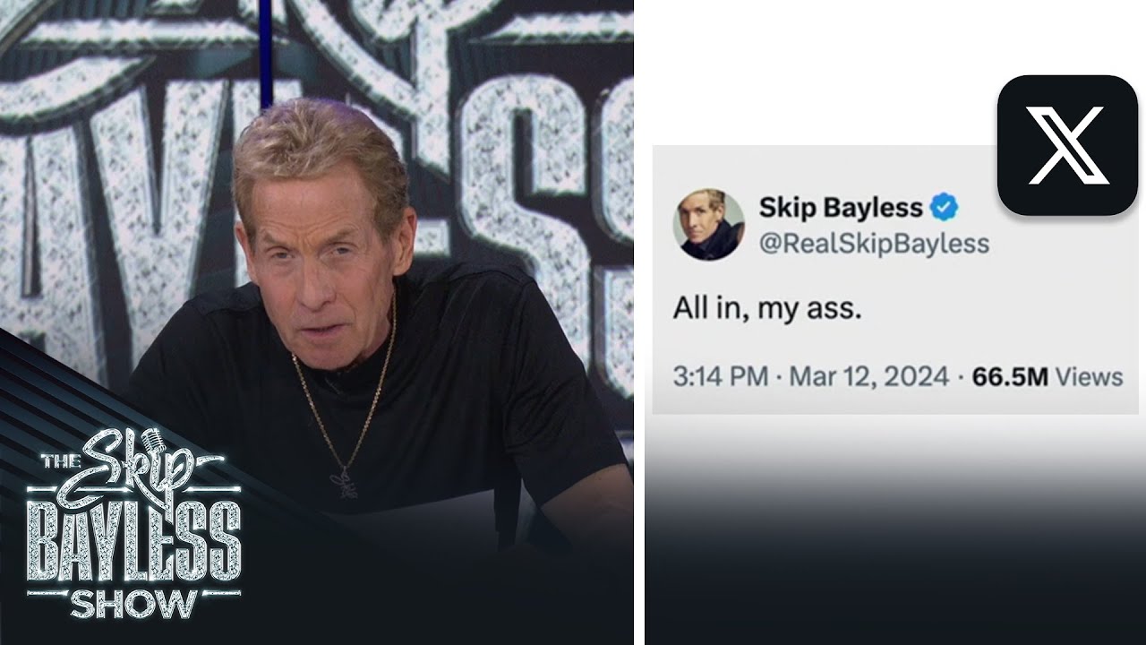 Skip breaks down his “All in, my ass” tweet directed at Jerry Jones ...
