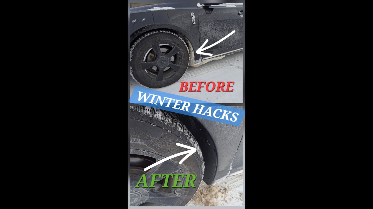 PREVENT SNOW/ICE/MUD Buildup On Your Vehicle Wheel Wells-SNOW-WINTER ...