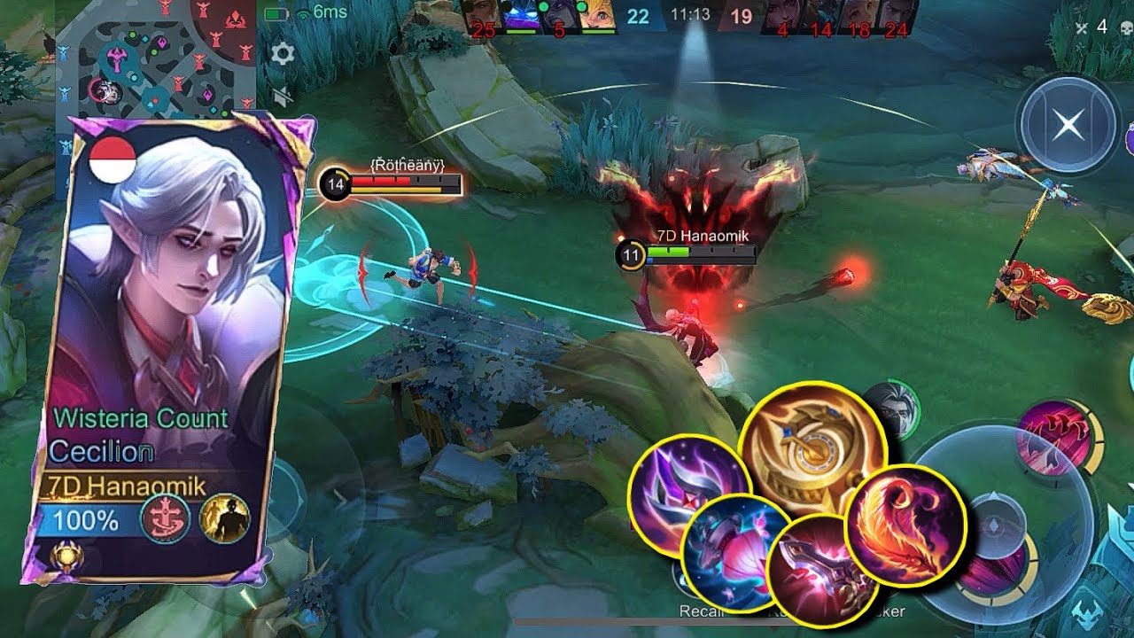 Cecilion Mid lane Carry Super Effective Build and Rotation (OP MAGE ...