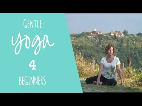 10 Minutes Simple Gentle Yoga Flow for Beginners |Vicki @Yoga4man #yoga4man #gentleyoga