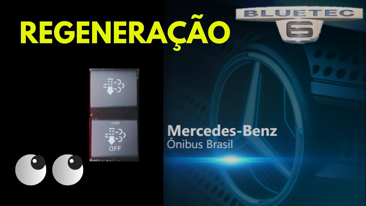 REGENERAÇÃO no veículo EURO 6 da Mercedes Benz - YouTube