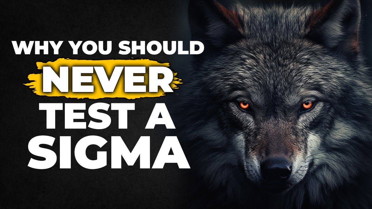 Why You Should Never TEST A Sigma (Must Know!) - YouTube